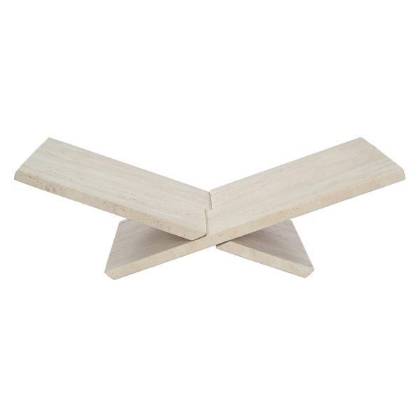 Tavertine Bookstand - Boutique Marie Dumas