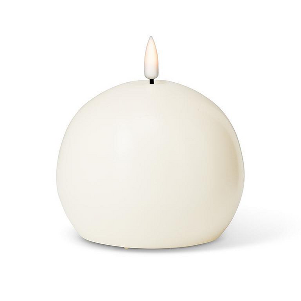 Sand Flameless LED 4" Ball Candle - Boutique Marie Dumas